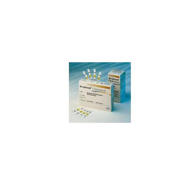 Roche Test Colesterolo Totale Accutrend Cholesterol 25 Pezzi
